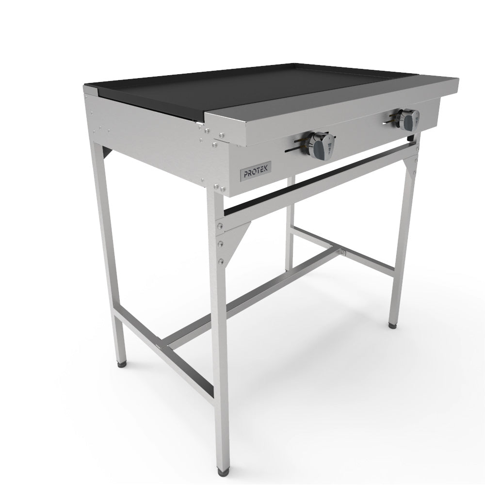 Plancha De Piso Protek PLP-900GS De 2 Quemadores A Gas - 1029182 ...