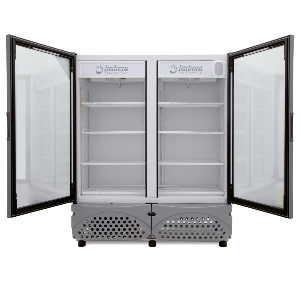 Refrigerador Imbera VR-35 / VRD-35 Doble Puerta De Cristal - 1023618 ...